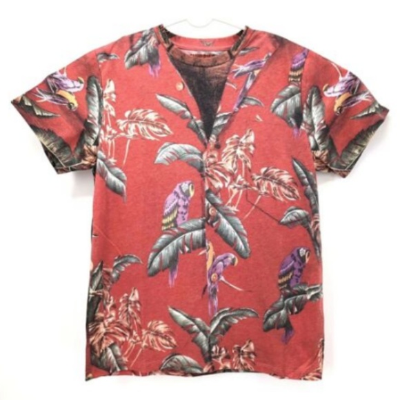 chubbies | Shirts | Chubbies Palm Leaf Tropical Tee Shirt With Pocket ...